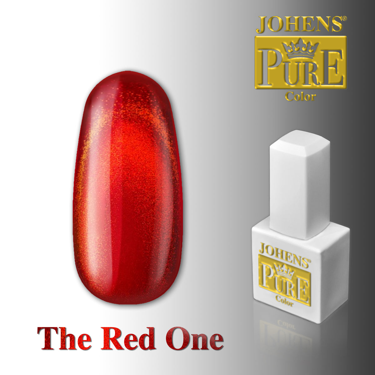 PURE ~ Gel polish #087 The Red One – Johens®