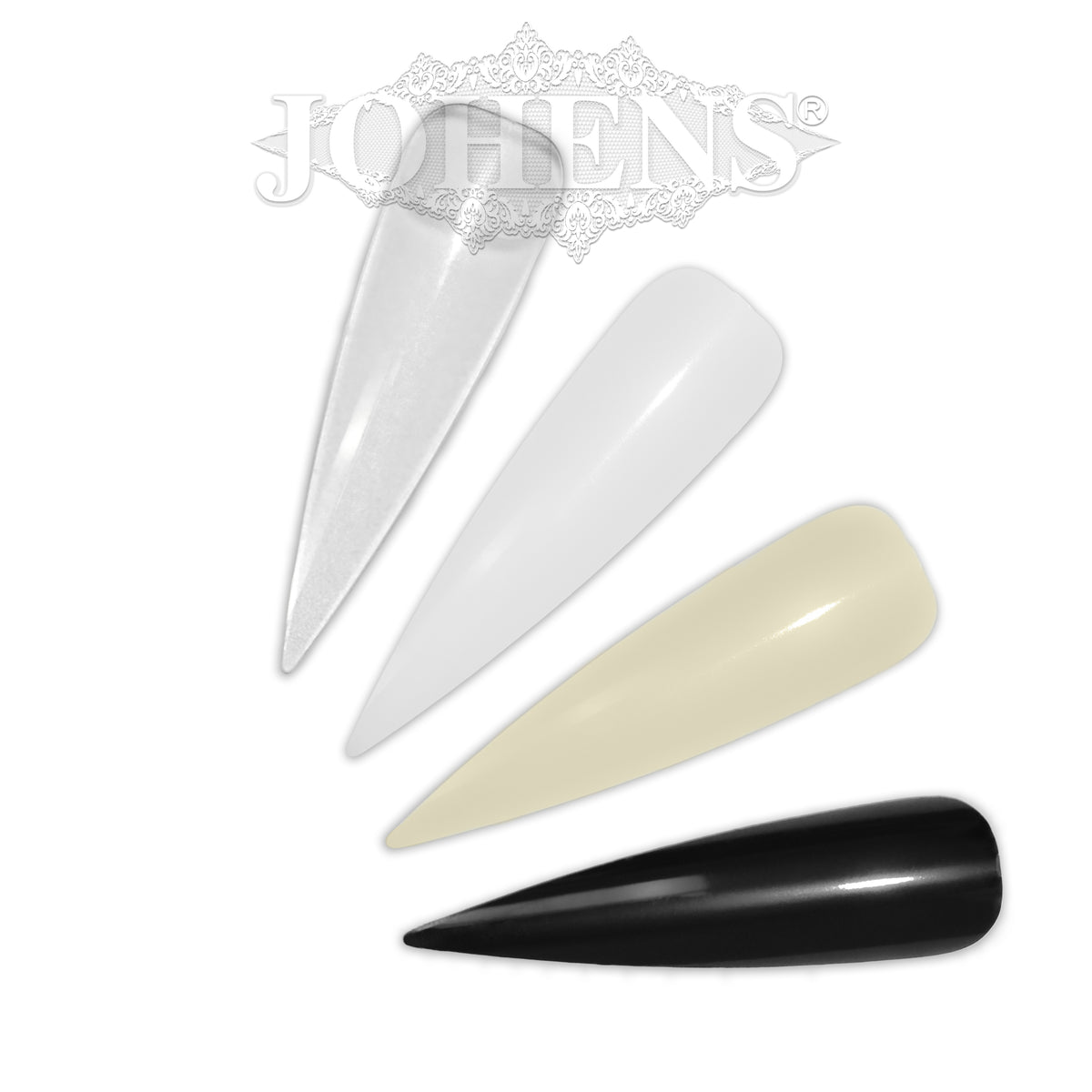 Demonstration Stiletto Tips - Natural – Johens®