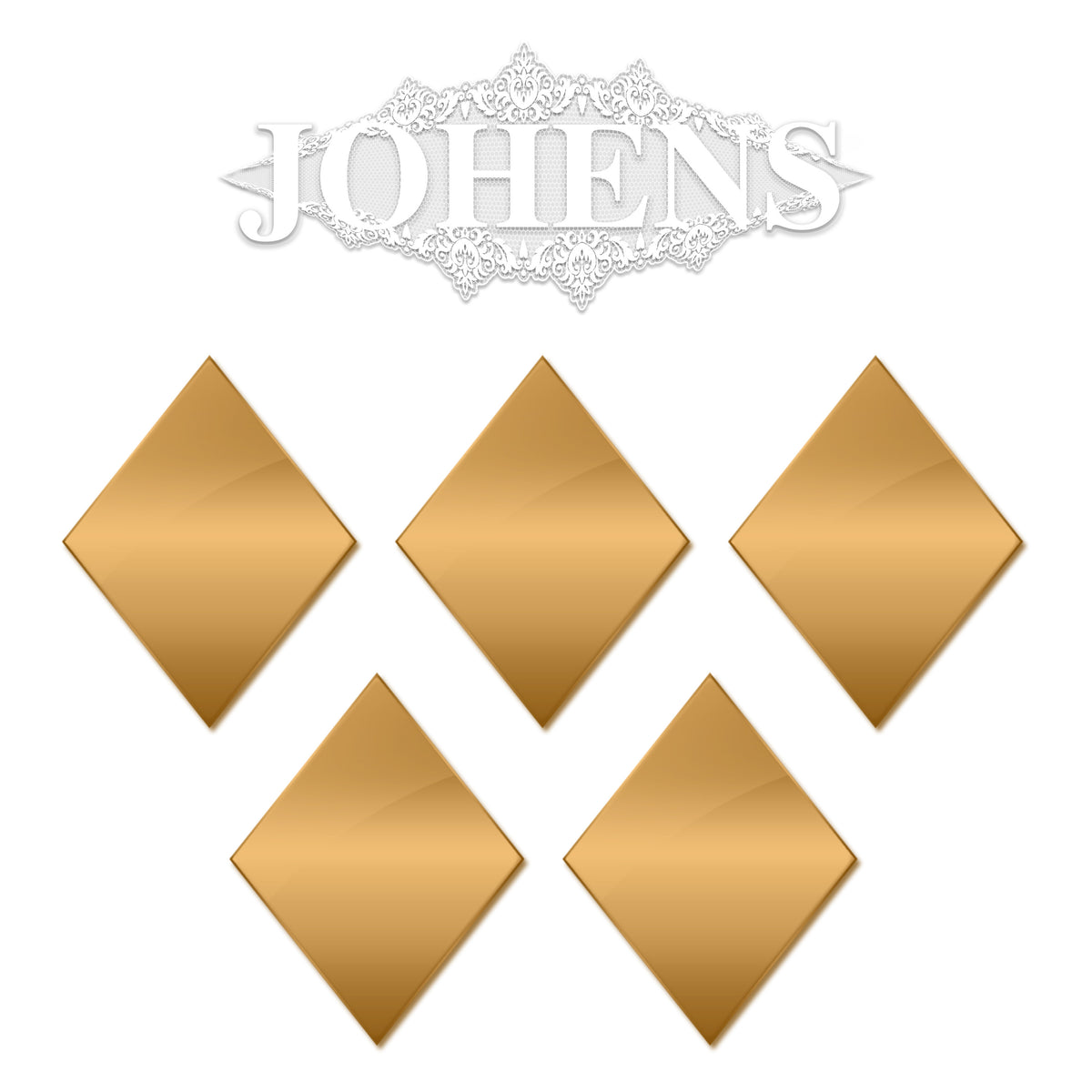 Chrome Rhombus - Antique Gold – Johens®